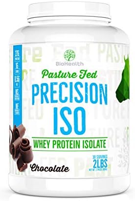 Amazon.com: Precision ISO Chocolate (2lb) | Premium Pasture Fed Whey ...