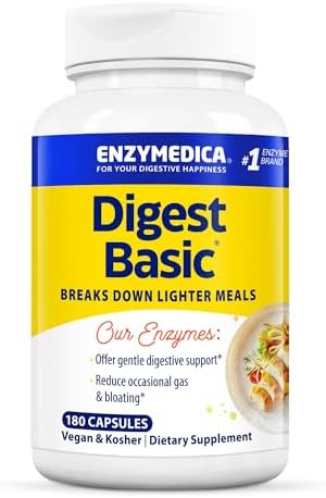 Amazon.com: Enzymedica Digest Basic, Digestive Enzymes for Sensitive ...