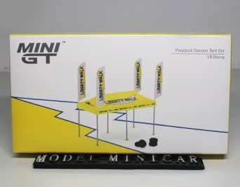 Amazon.co.jp: Minigt 1/64 Paddock Service Tent Set - LB Racing LBWK ...