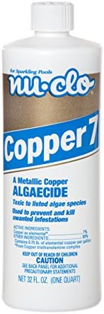Amazon.com : Copper Algaecide 7 Quart for Swimming Pools Hot Tubs ...