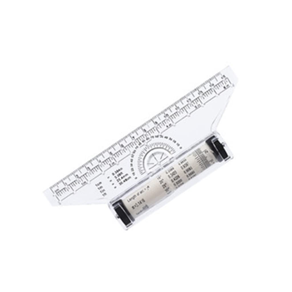 Meizilundrawing Templates Multi Purpose Drawing Parallel Rolling Ruler ...