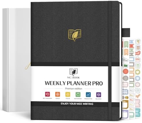 Amazon.com : Get Stuff Done Productivity Planner, Daily, Weekly ...