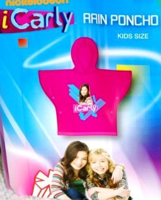 Nickelodeon Icarly Rain Poncho - Icarly Rain Poncho - Icarly Rain ...