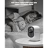 COCOCAM 2K Camera Surveillance WiFi Interieur sans Fil Pan/Tilt à ...