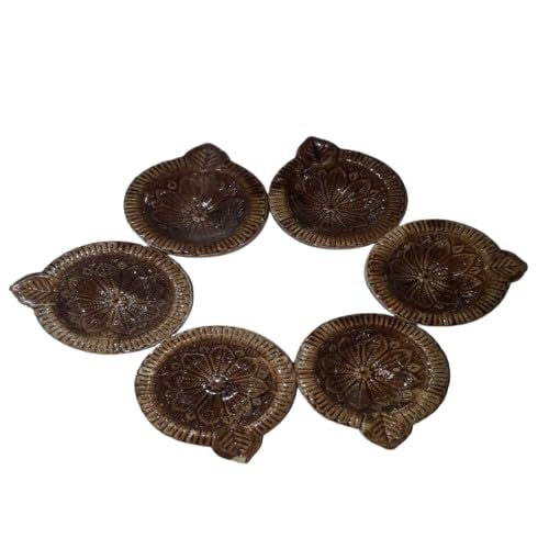 Buy Porcelain Deepam ; Diya ; Deep ; Deepa (Pack of 25 Numbers) Online ...