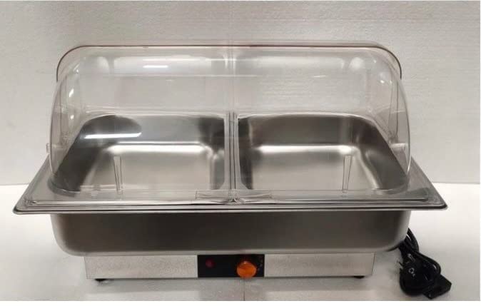 Buy Shoppers Hub PNQ Electric SS Chaffing Dish Containing 2 Units of 1/ ...