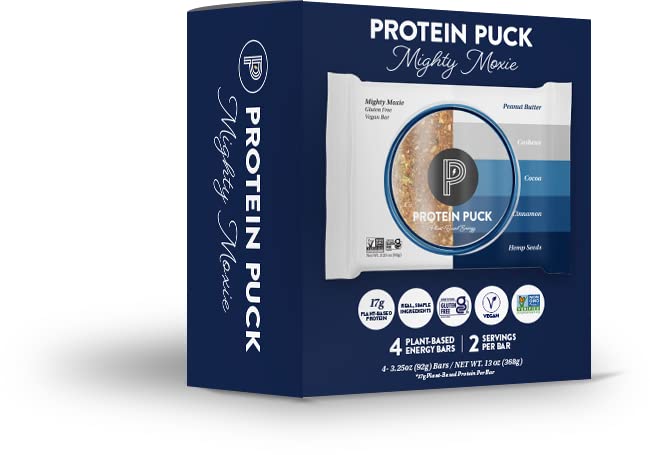 Amazon.com : Protein Puck Plant Based Bars | Snacks with 17 grams of ...