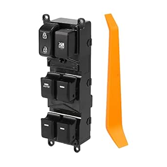 X AUTOHAUX Master Driver Side Power Window Switch Lift Button Panel ...