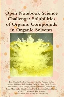 Open Notebook Science Challenge: Solubilities of Organic Compounds in ...