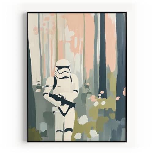 Amazon.com: Star Wars Impressionist Art Print Posters - Premium Giclee ...