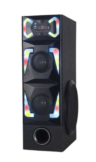 DOTSUN Bond 8 inch Woofer Single Tower 4000 W Bluetooth Tower Speaker ...