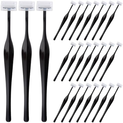 Amazon.com: PAGOW 24pcs Eyebrow Razor, T-Shape Facial Razors for Women ...