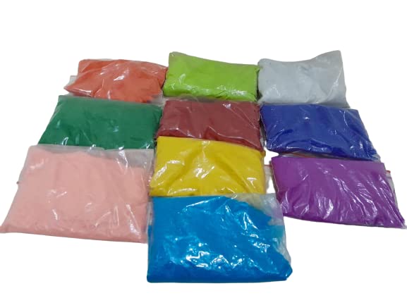 Buy Dasha Rangoli Colour Packets for Floor Rangoli Art, Craft & Home ...