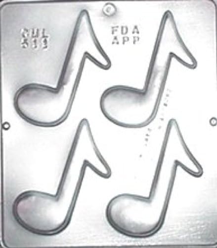 Amazon.com: 2-Pack Guitar and Musical Note Molds Set - Mold Music ...