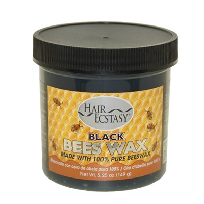 Amazon.com: Hair Ecstasy Black Bees Wax 5.25oz : Beauty & Personal Care