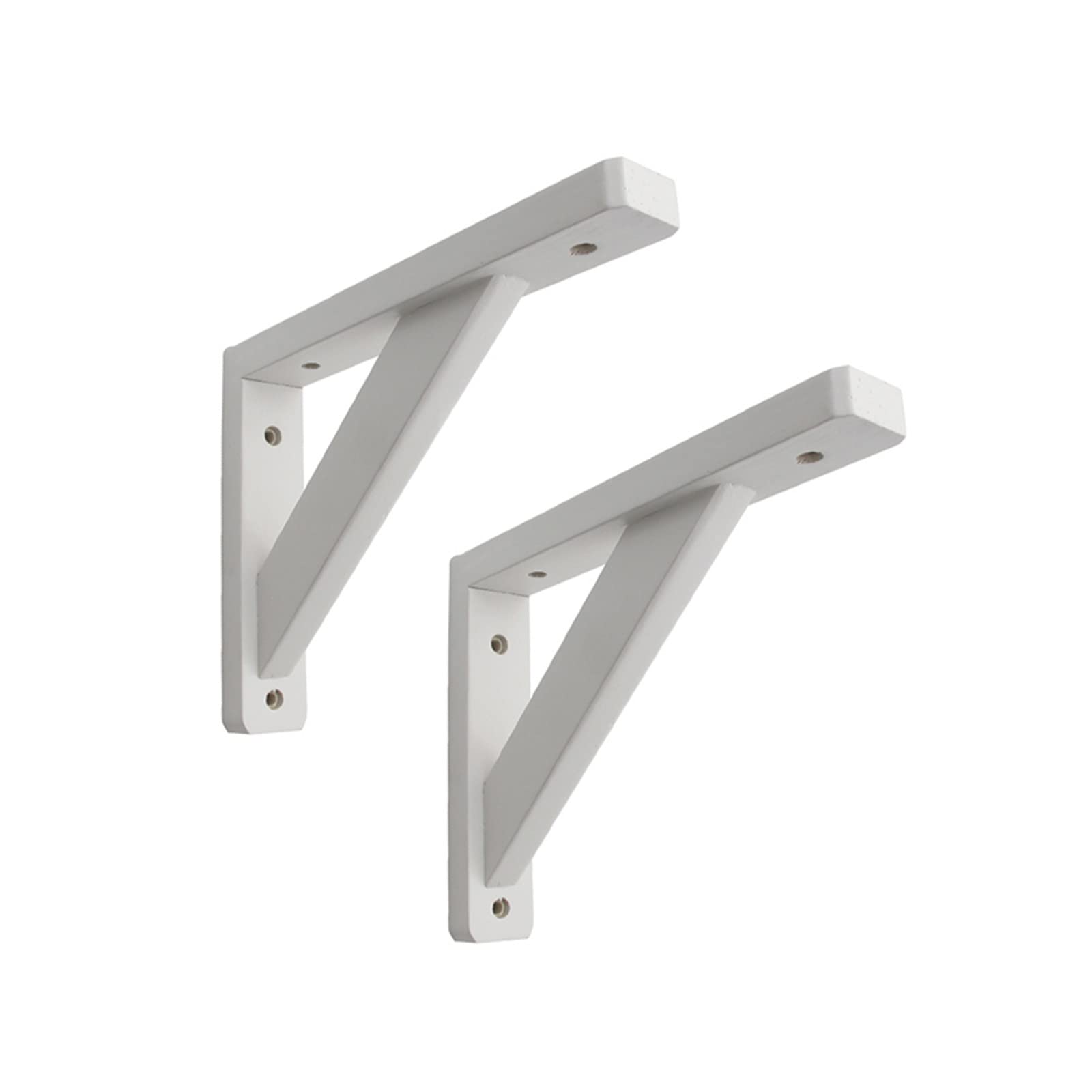 Pine Wood White Shelf Brackets Hanging White Washed Pine Shelf With