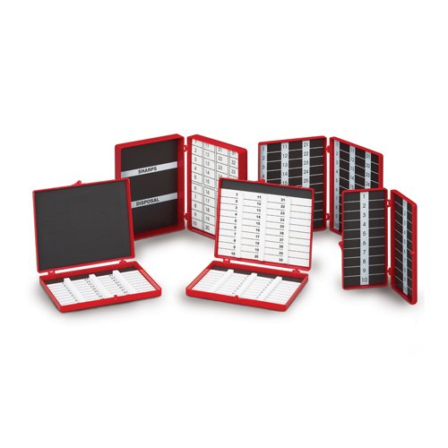 Amazon.com: Medical Action Industries 9106 Needle Counter, Foam ...