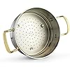 Saharashop Couscous Pot 6, 8, and 12 Liters Steamer Couscous Pot (3-in ...