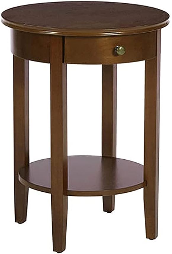 Amazon.com: EXCEI Small Round Table Simple Corner Table Living Room ...