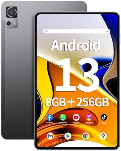 Naclud Tablet de 12 polegadas, 8 GB de RAM, 256 GB de ROM, tablet ...