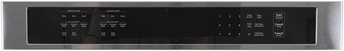 Whirlpool W11086141 Wall Oven Control Panel Assembly User Manual