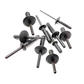 UGSHY 10 PCS Car Fender Bumper Cover Rivets, Wheel Arch Decorative ...