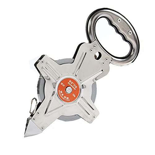 30m/100ft Long Steel Tape Measure Open Reel Surveyors Tape Measure ...