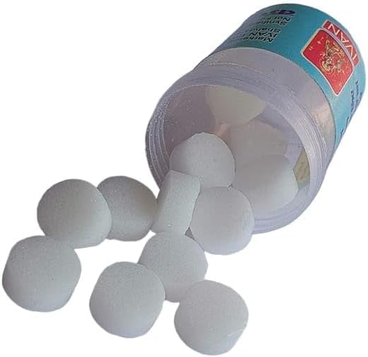 Amazon.com: Camphor Tablets for Aroma Therapy, Meditation and Rituals ...