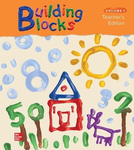 Amazon.com: Building Blocks Pre-K, Teacher Edition, Volume 1: ...