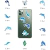 Amazon.com: 100 Pack Dolphin Stickers, Dolphin Party Favors, Birthday ...