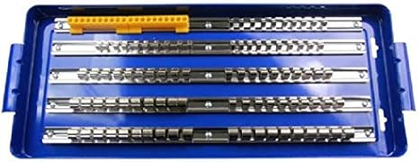US PRO 110pc 1/4'' 3/8'' 1/2'' Socket Storage Tray Rack 1494 : Amazon ...