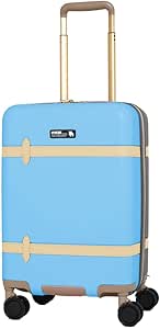 Amazon | [MOZ] [モズ]スーツケース 機内持ち込み マチ拡張機能付き Sサイズ 3日 4日 48㎝ 38L-44L 8輪 キャスター 静音 TSロック エンボス加工 3段階調節 ...