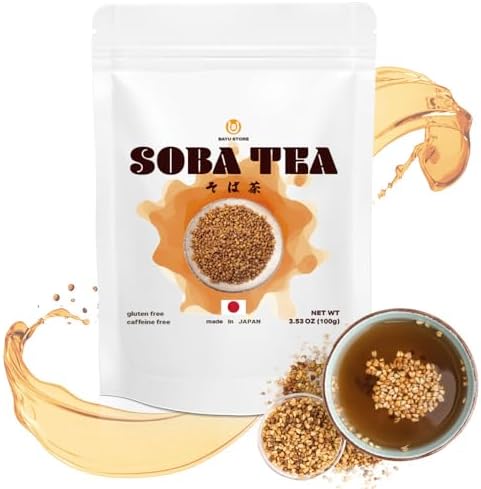 Amazon.com : Soba Tea - Buckwheat Tea,Japanese tea,Healthy Tea,Gluten ...