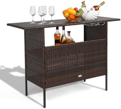 Outdoor Storage Cabinet Waterproof Outsunny Wicker Outdoor Storage ...