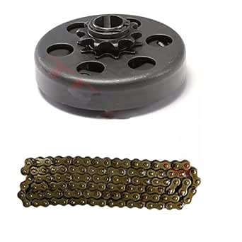 Amazon.com: Centrifugal Clutch 20mm Bore 10T w/ 420 Chain Kit Mini Bike ...