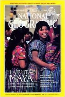 National Geographic Land of the Maya- Ancient Maya World (Volume 176 No ...