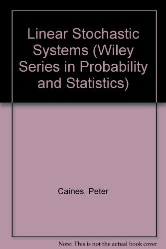 Amazon.com: Linear Stochastic Systems (Wiley Series in Probability and Statistics ...