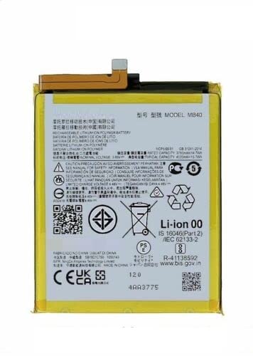 MB40 Battery (4020mAh) (5 Months Warranty) A3 : Amazon.in: Electronics
