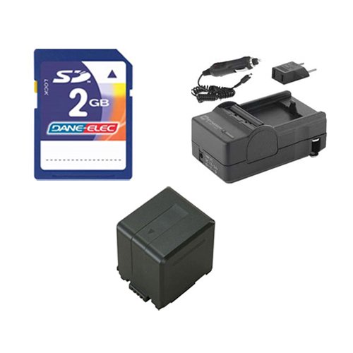 Panasonic AG-HMC40 Camcorder Accessory Kit includes: SDVWVBG260 Battery ...