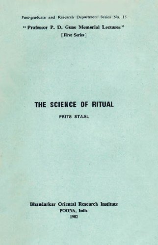 The Science of Ritual (A Rare Book): Frits Stall: 8903602326641: Amazon ...