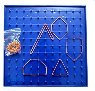 Buy stylein Geoboard for Kids with Colourful Rubber Bands, Math ...