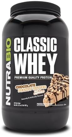 Amazon.com: NutraBio Whey Protein Isolate Supplement – 25g of Protein ...