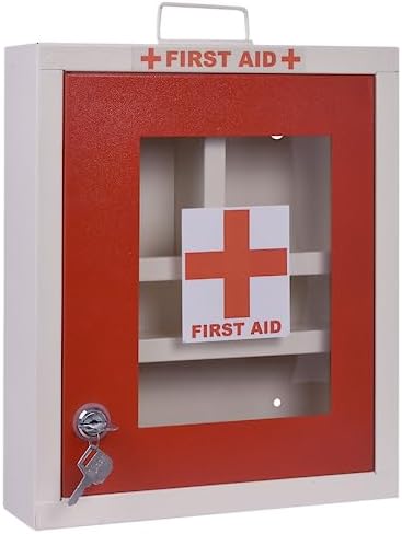 Plantex First Aid Box/Emergency Medical Kit Box for Medicine Storage ...