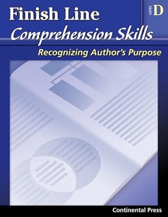 Reading Comprehension Workbook: Finish Line Comprehension Skills ...