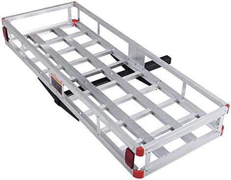 Amazon.com: Tow Tuff 62 Inch 500 Pound Capacity Steel Cargo Carrier ...
