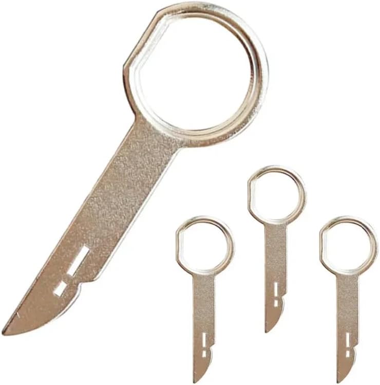 Key Matrix 4pcs Radio Release Keys Extraction Tool,Radio Removal Tool ...