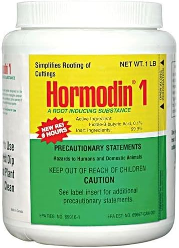 Amazon.com : Hormodin 983111 Rooting Hormone, White : Patio, Lawn & Garden