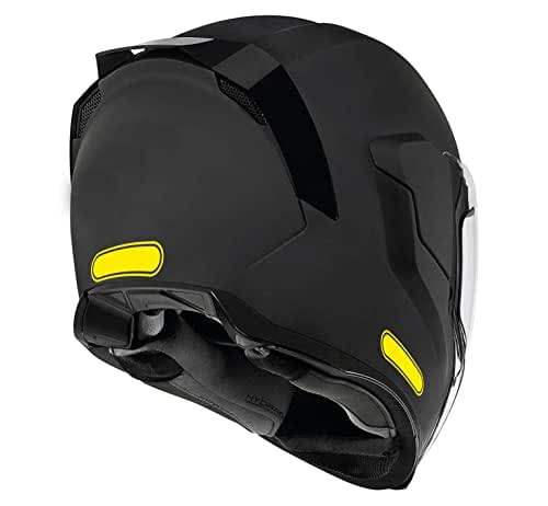 Sticker Reflejante Para Casco Kit Para Cascos (Amarillo) : Amazon.com ...
