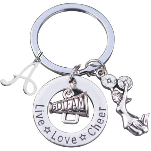 Infinity Collection Girls Letter Charms, Custom Love Cheerleading Gifts ...