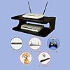 Dime Store Set top Box Stand | WiFi Router Holder Wooden Wall Shelves ...